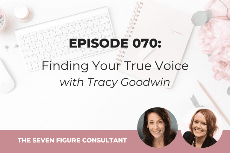 Episode 70 - Finding Your True Voice as a Woman in Consulting, with ...